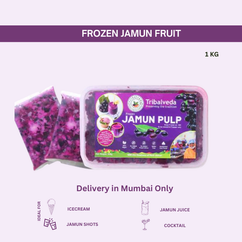 Frozen Jamun Fruit