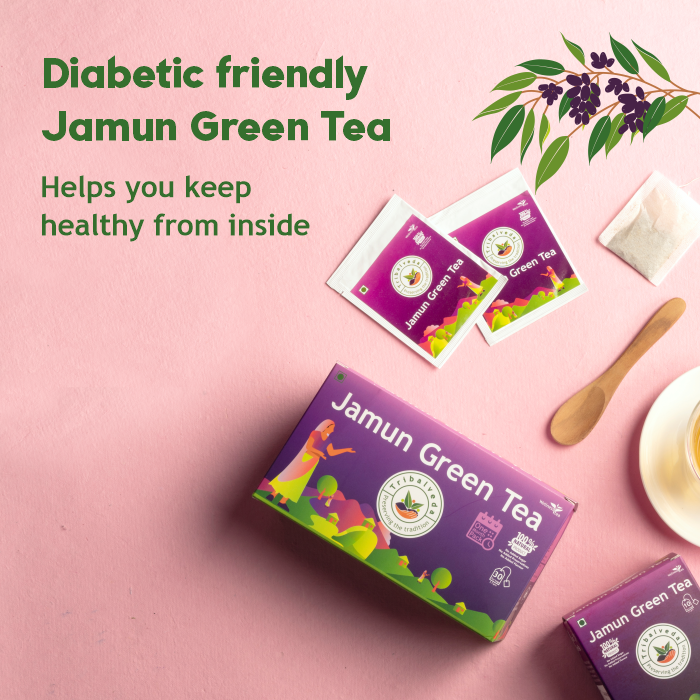 Herbal Jamun Green Tea
