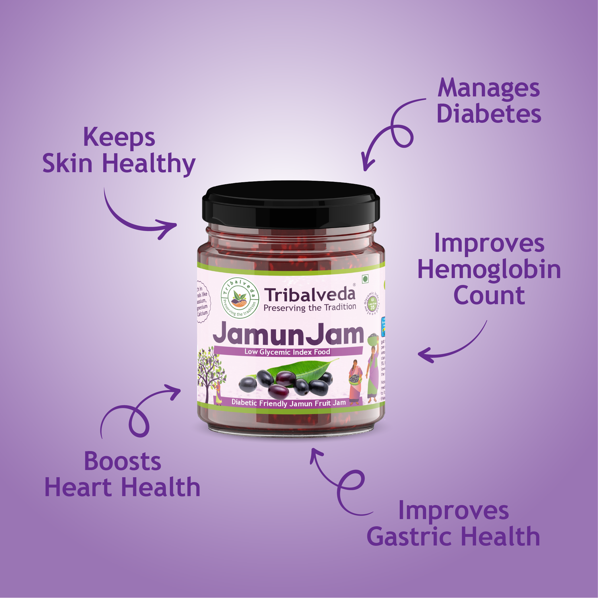 Tribalveda Small Jamun Gifting Box